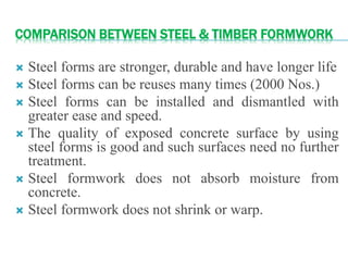 Types of Formwork, Construction & Materials.pptx