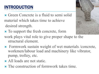 Types of Formwork, Construction & Materials.pptx
