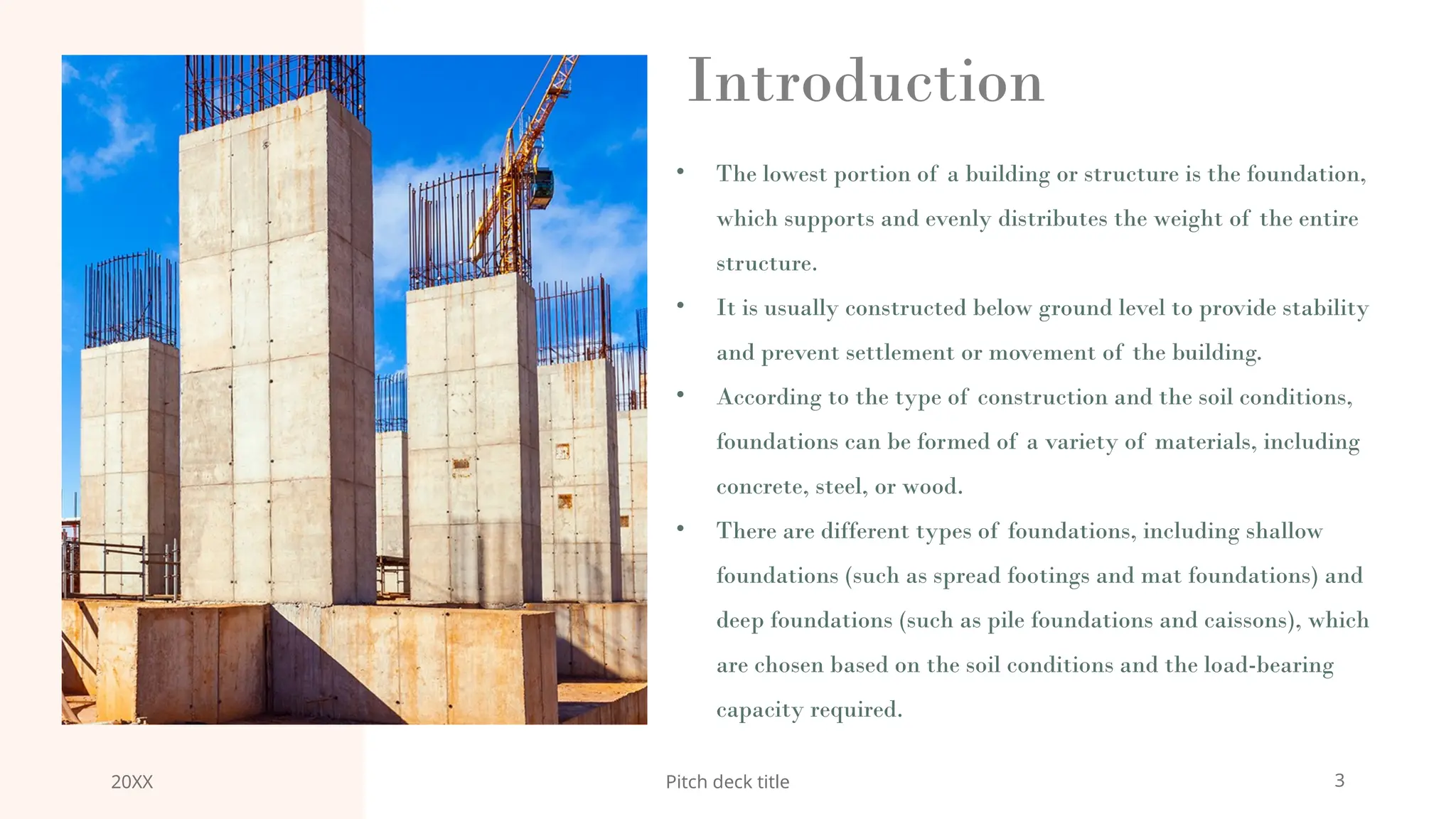 Types of Foundation, their Types and purpose | PPTX