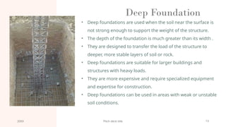 Types of Foundation, their Types and purpose | PPTX