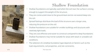 Types of Foundation, their Types and purpose | PPTX