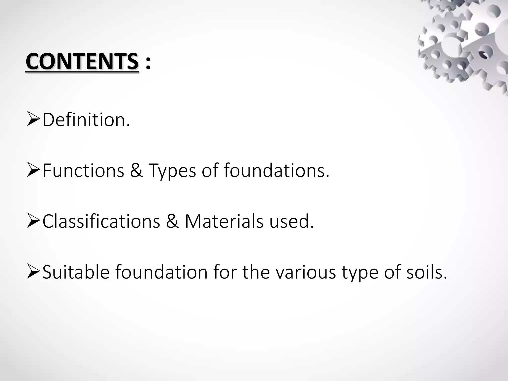 Types of foundations | PPT