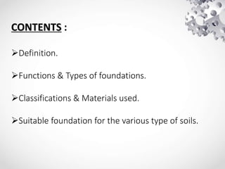 Types of foundations | PPT