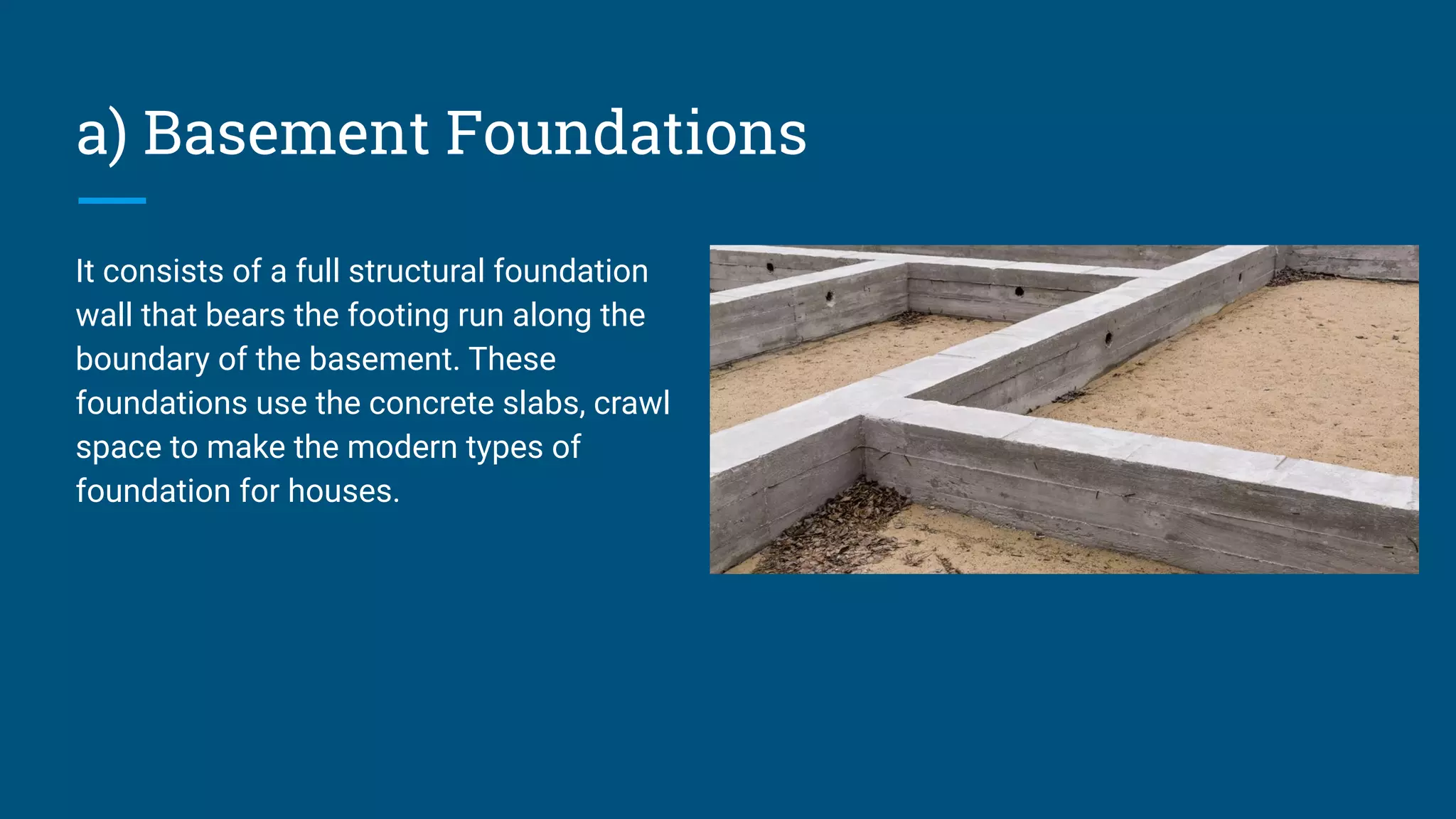 Types Of Foundations For Building - ARCHITECA | PPT