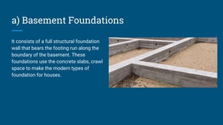 Types Of Foundations For Building - ARCHITECA | PPT
