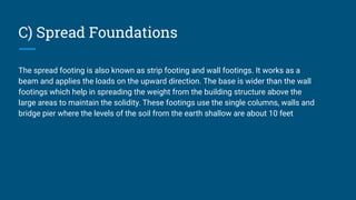 Types Of Foundations For Building - ARCHITECA | PDF