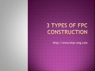 Types of fpc construction www.shax-eng.com