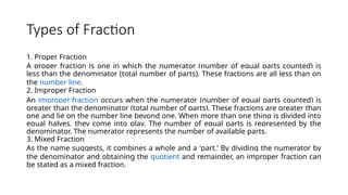 Types of Fraction.pptxerererererererererere | PPTX