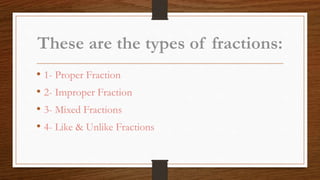 Types Of Fractions.pptx