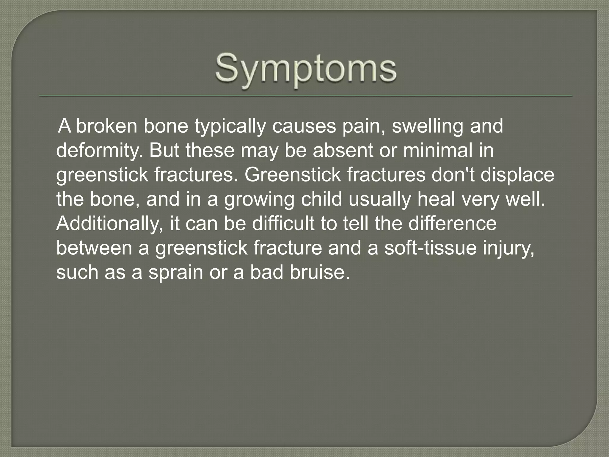 Types Of Fractures | PPTX