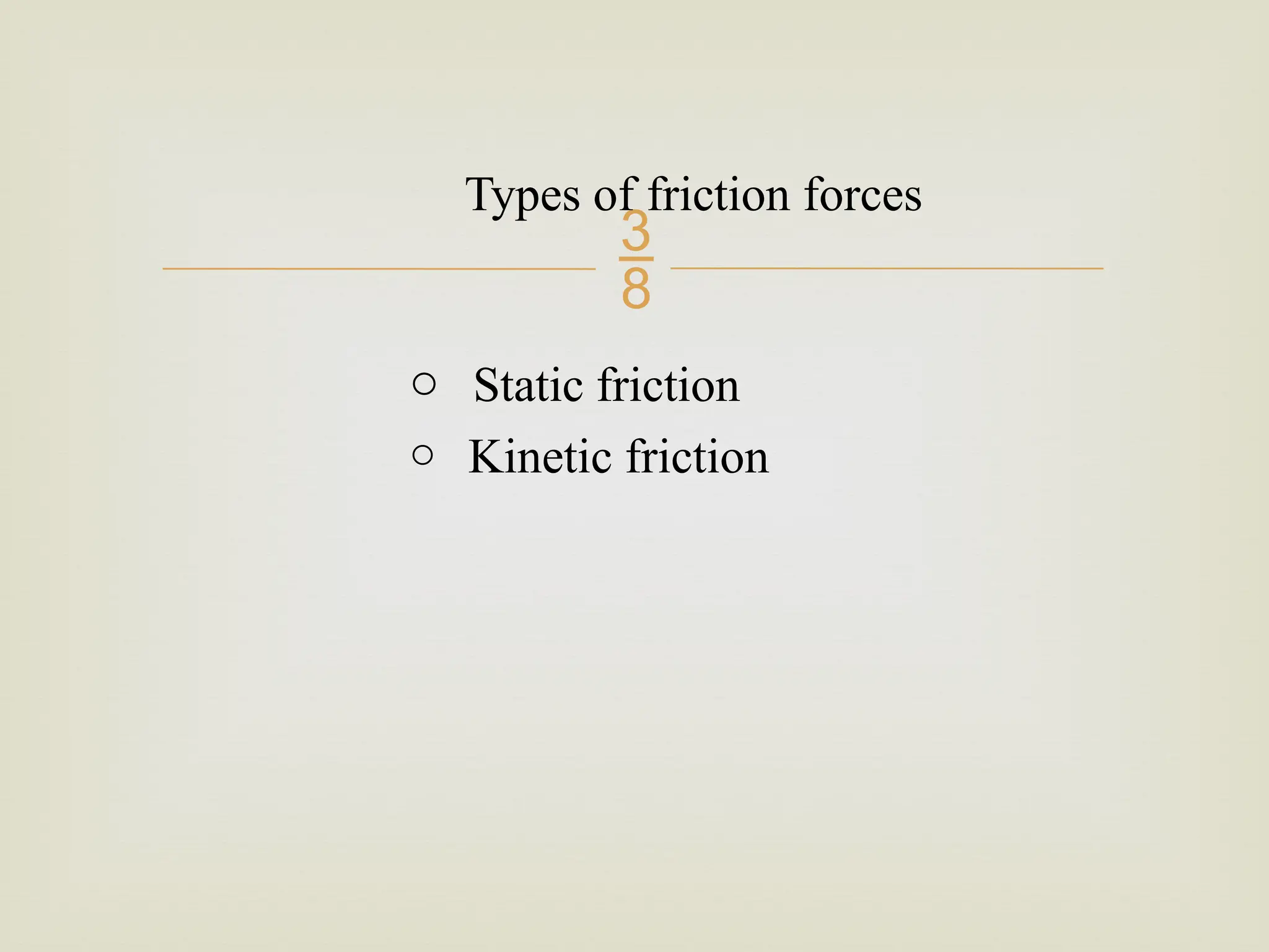 Presentation on categorizes of Frictions | PPTX