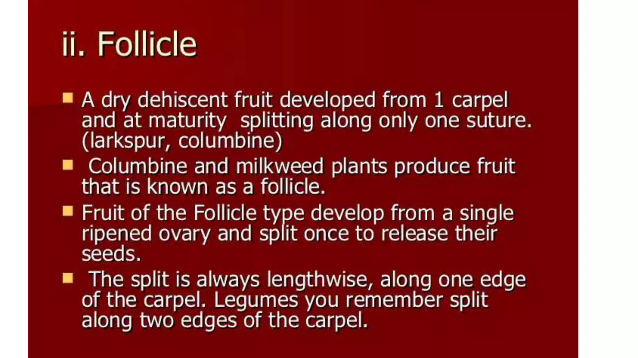 Types of fruit simple aggregate multiple | PPTX