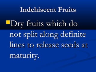 Types of fruits | PPT