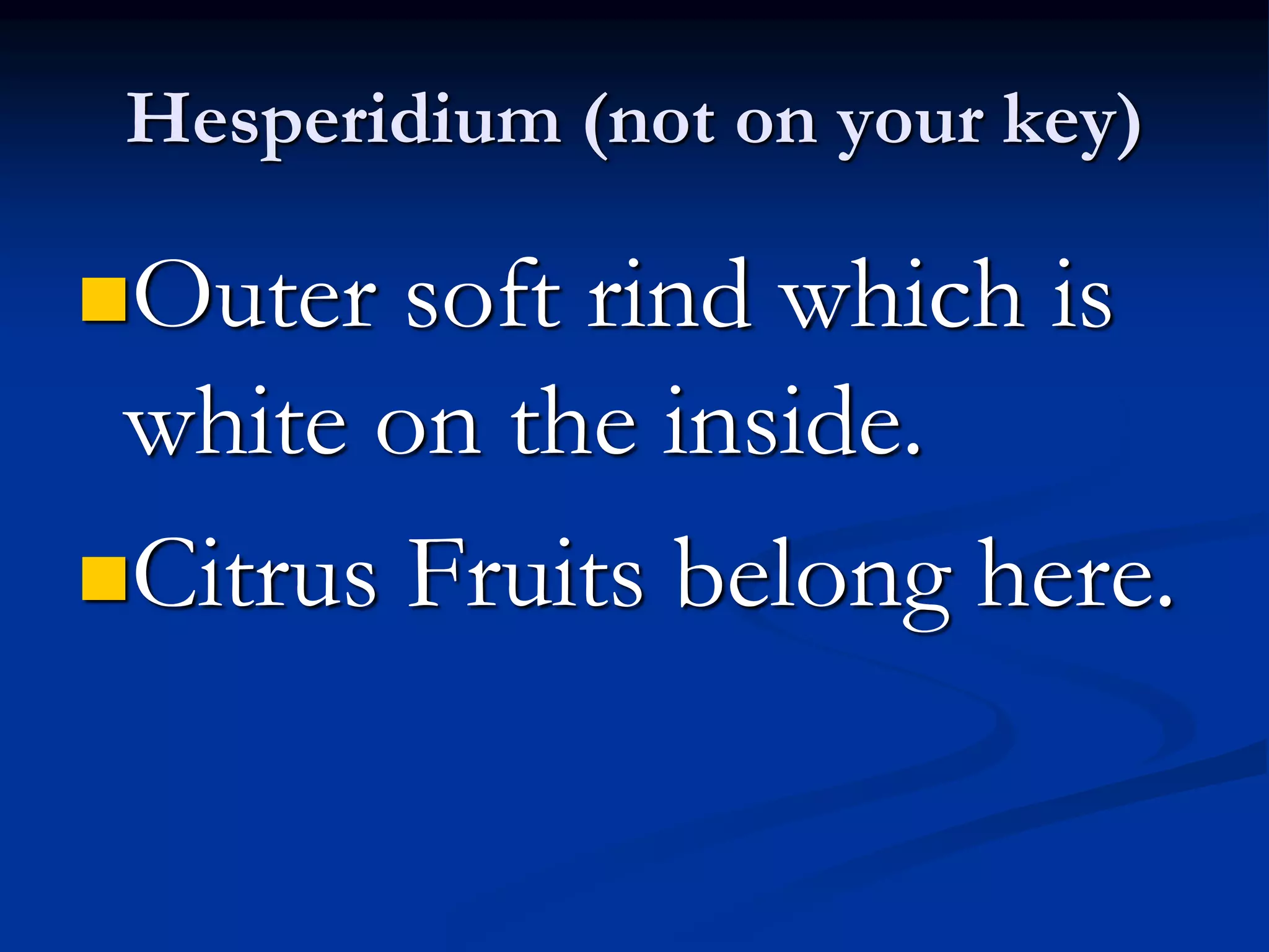 TYPES OF Fruits plant morpho .pdf