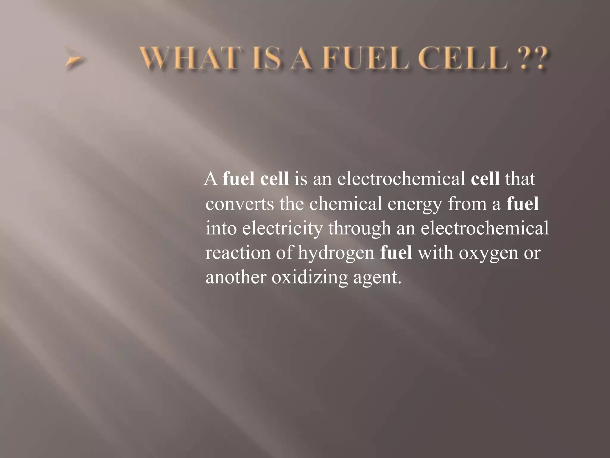 Types of fuel cells | PPTX