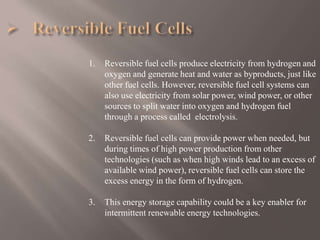 Types of fuel cells | PPTX