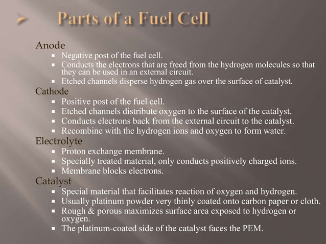 Types of fuel cells | PPTX
