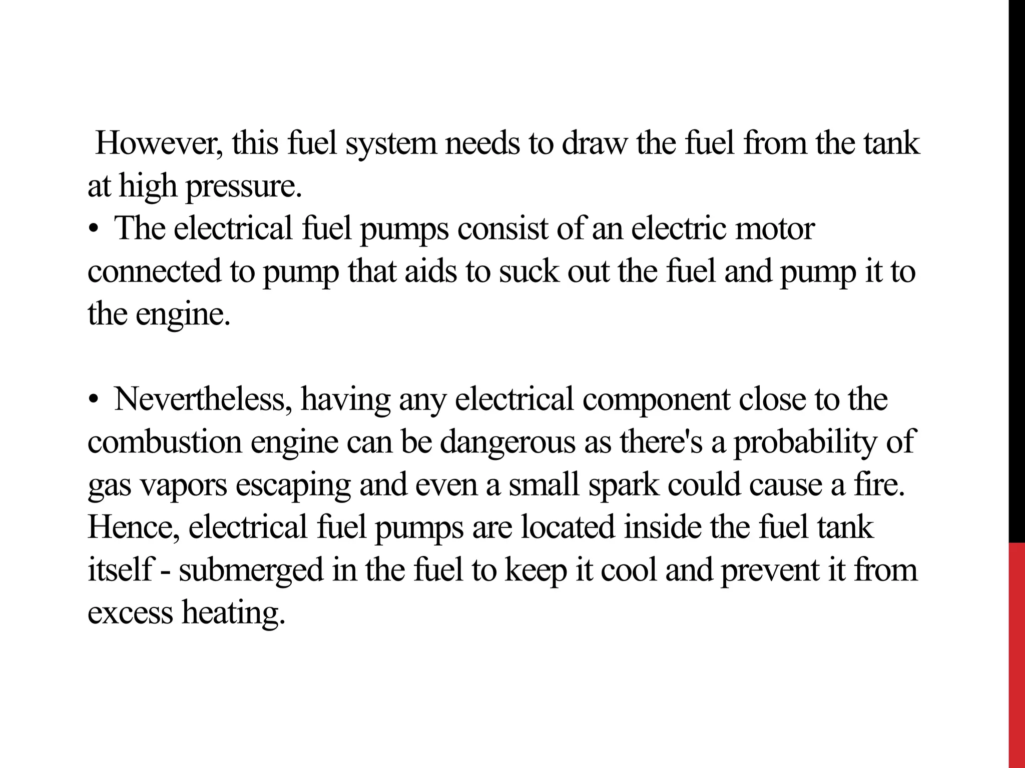 Types of fuel pumps | PPTX