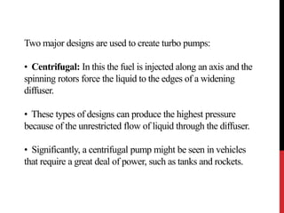 Types of fuel pumps | PPTX