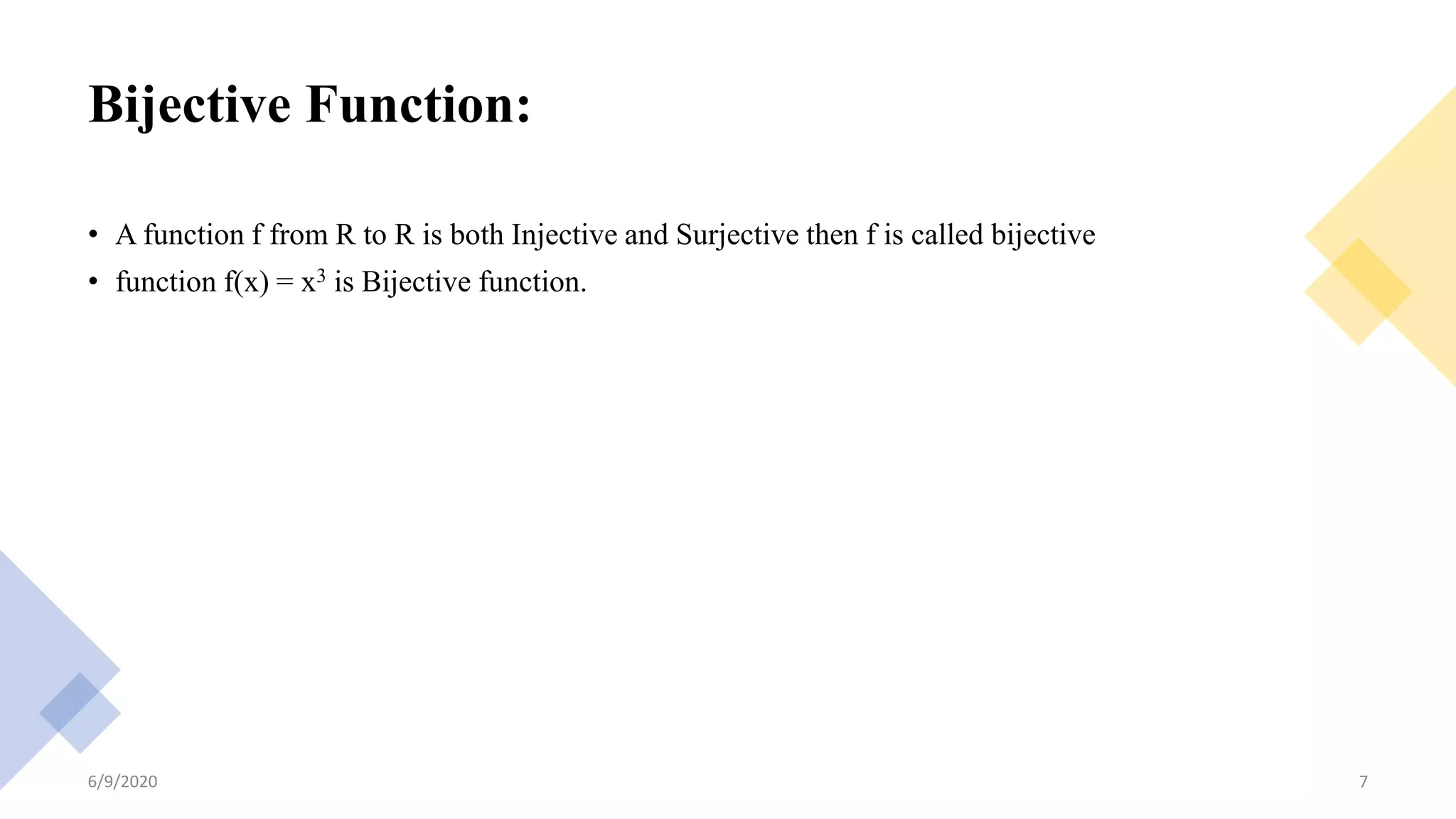 Types of function | PPTX