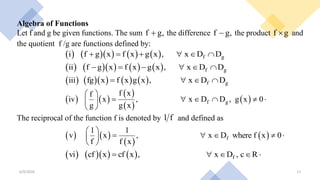 Types of function | PPTX