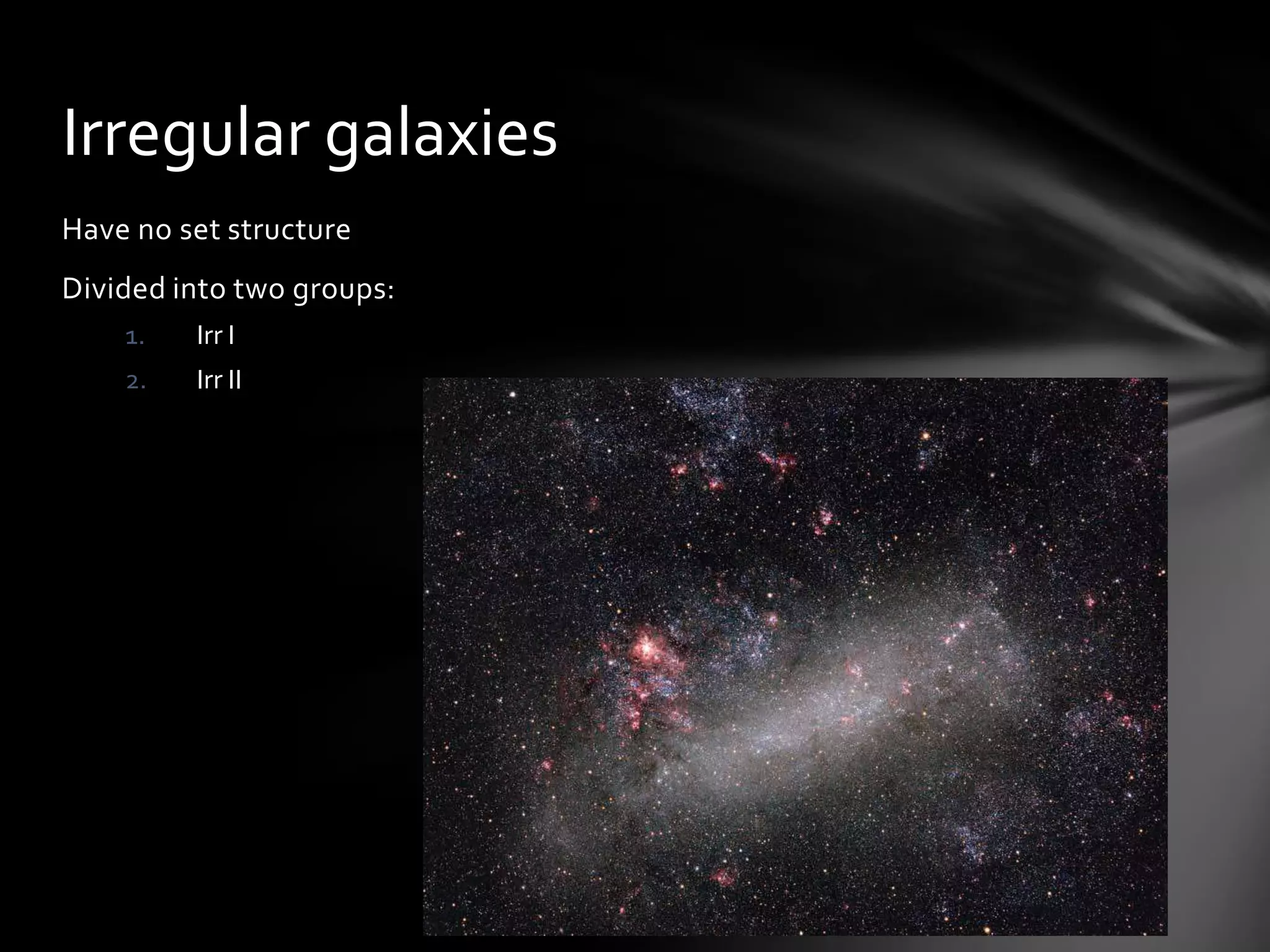 Types of galaxies | PPTX