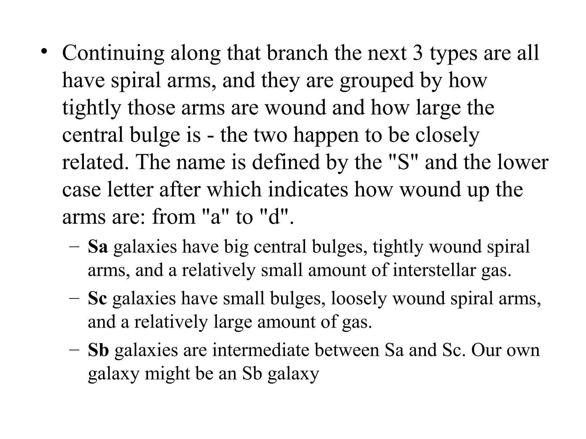 Types of galaxies | PPT