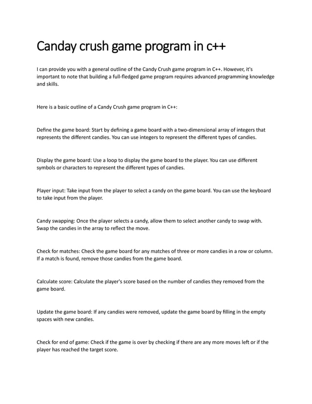 Types of Gaming Program | DOCX | Programming Languages | Computing