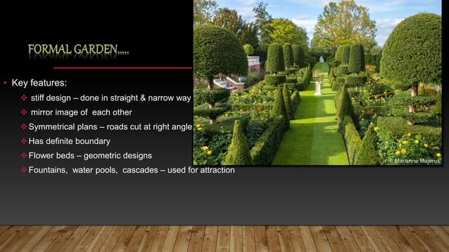 Types of garden | PPTX