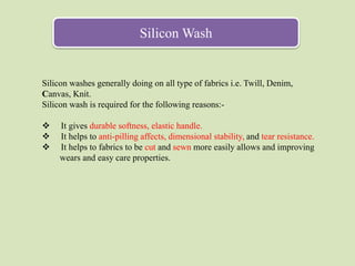 Types of garment washes | PPTX