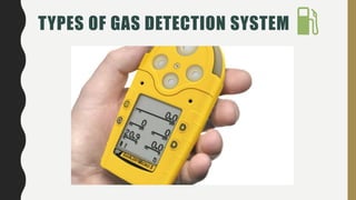 Types of gas detection system | PPTX
