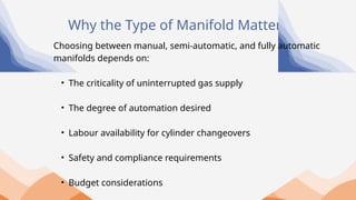 Types of Gas Manifolds and Their Applications | PPT