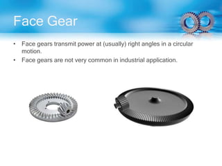 Types of Gears | PPTX