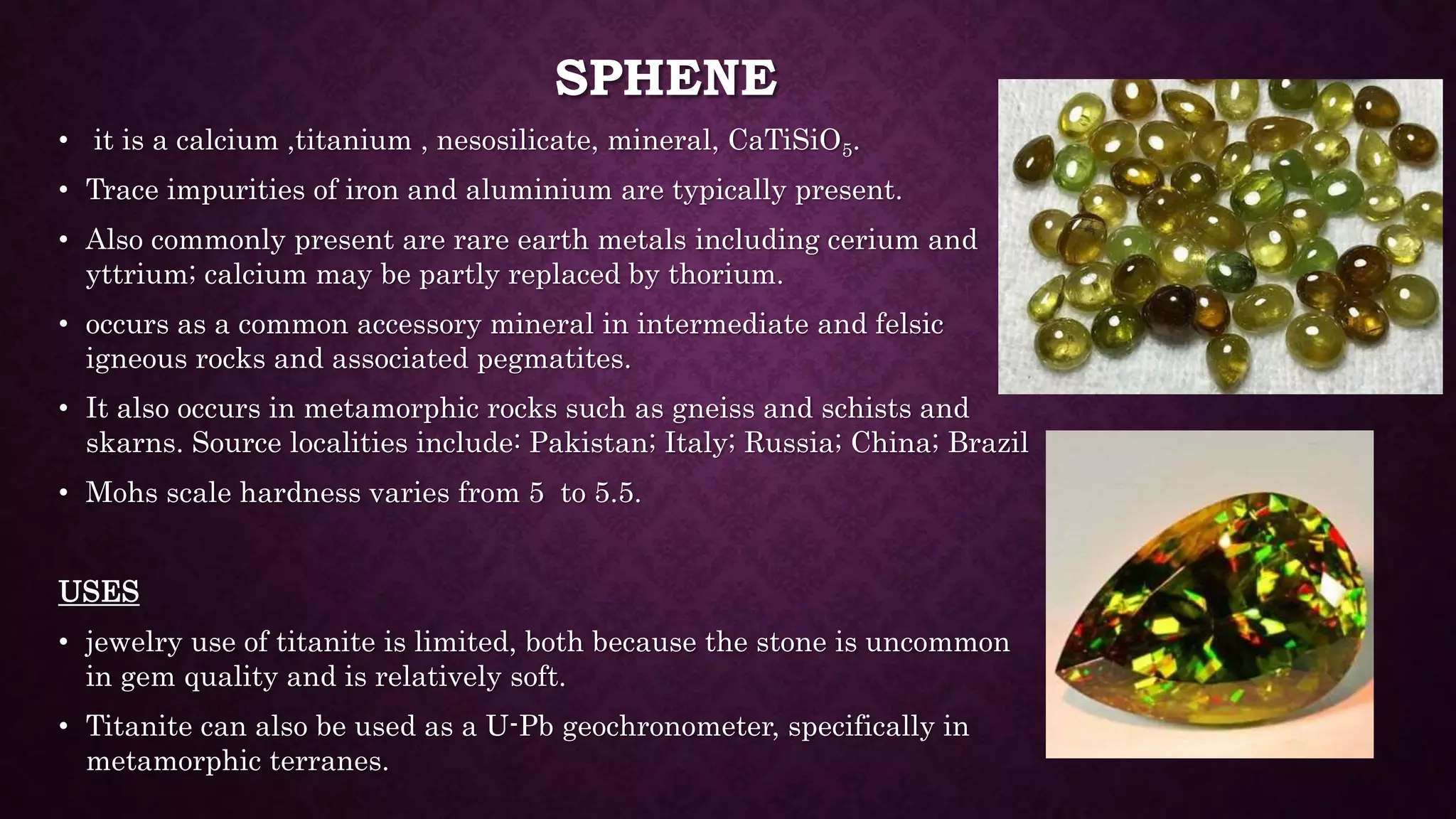 Types of gemstones | PPTX