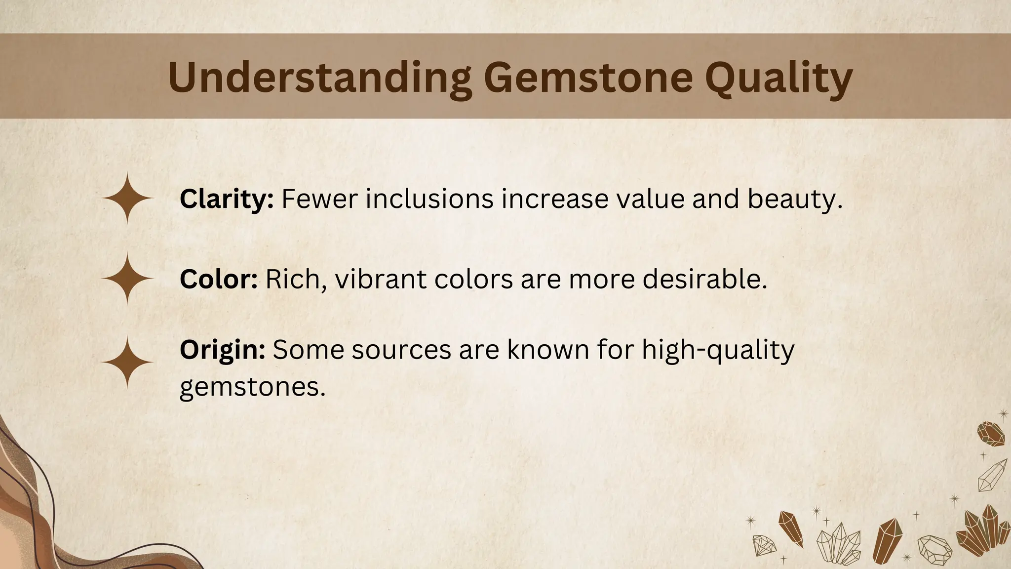 Types of Gemstones and Their Unique Qualities | PDF