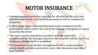 Types of general insurance covers | PPTX