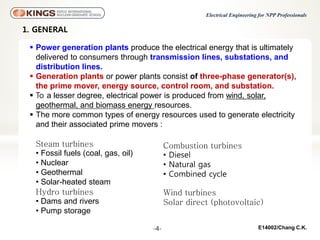 Types of generation plant | PPTX | Power and Energy Industry | Industries