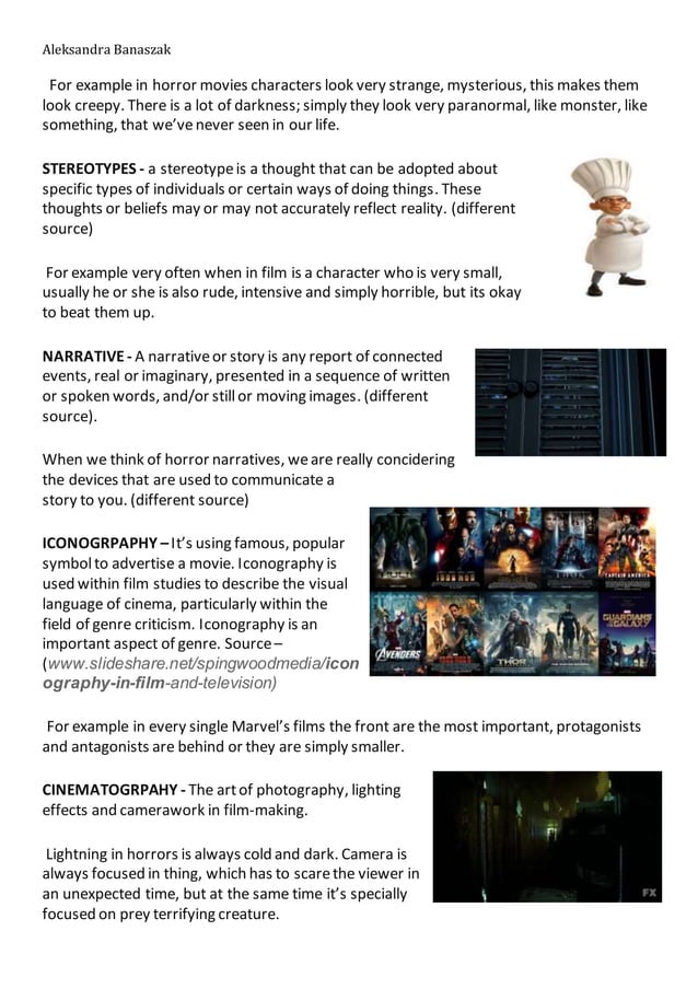 Types of generic conventions | PDF