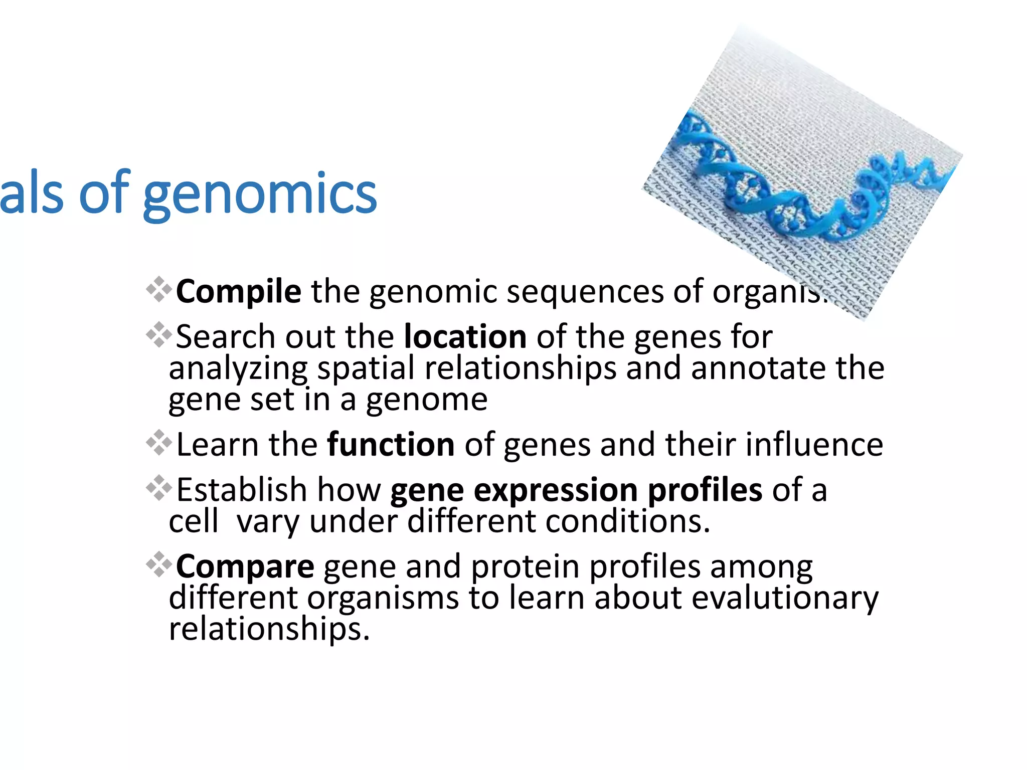Types of genomics ppt | PPTX
