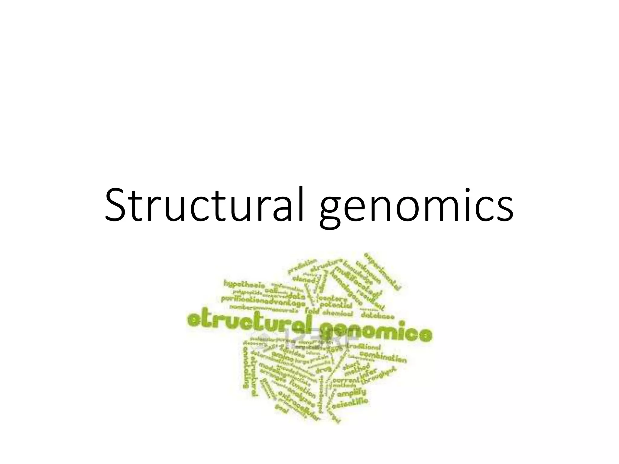 Types of genomics ppt | PPTX