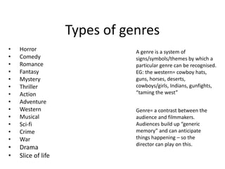 Genres | PPT