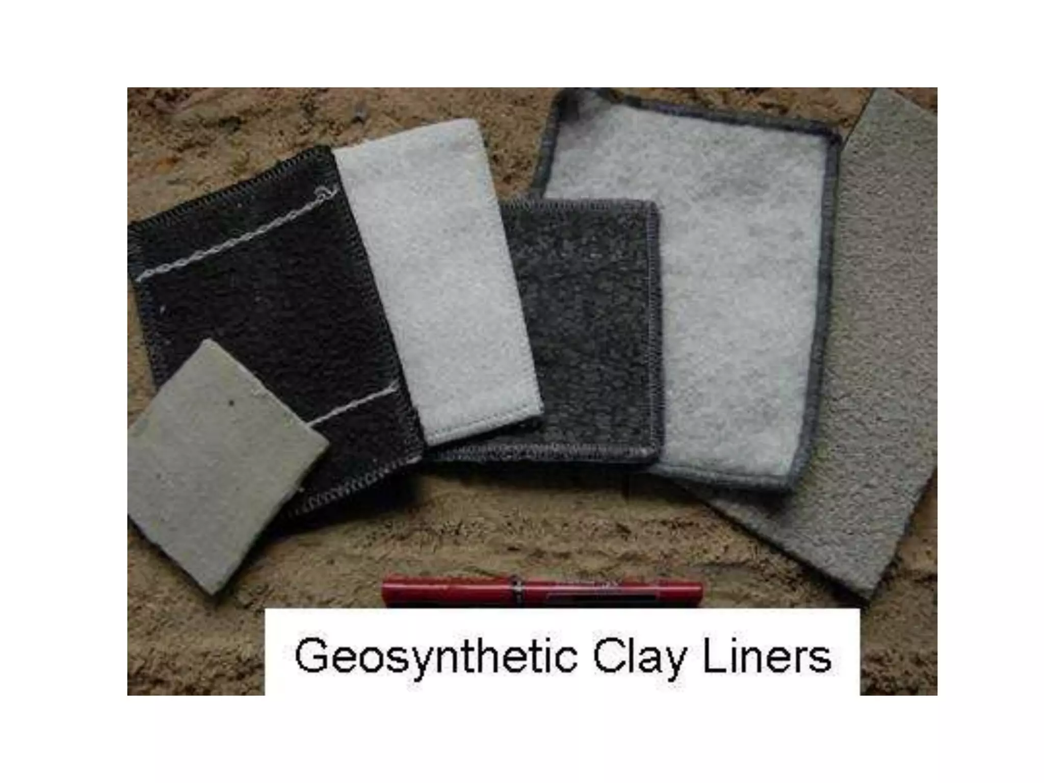 Types of geosynthetics | PPTX