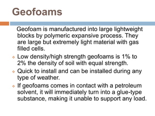Types of geosynthetics | PPTX
