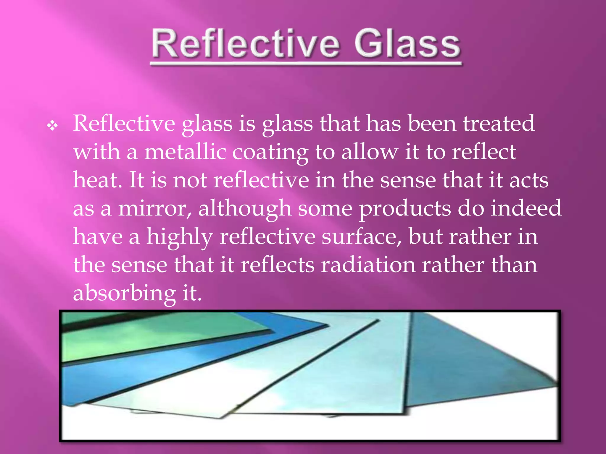 Types Of Glass | PPTX
