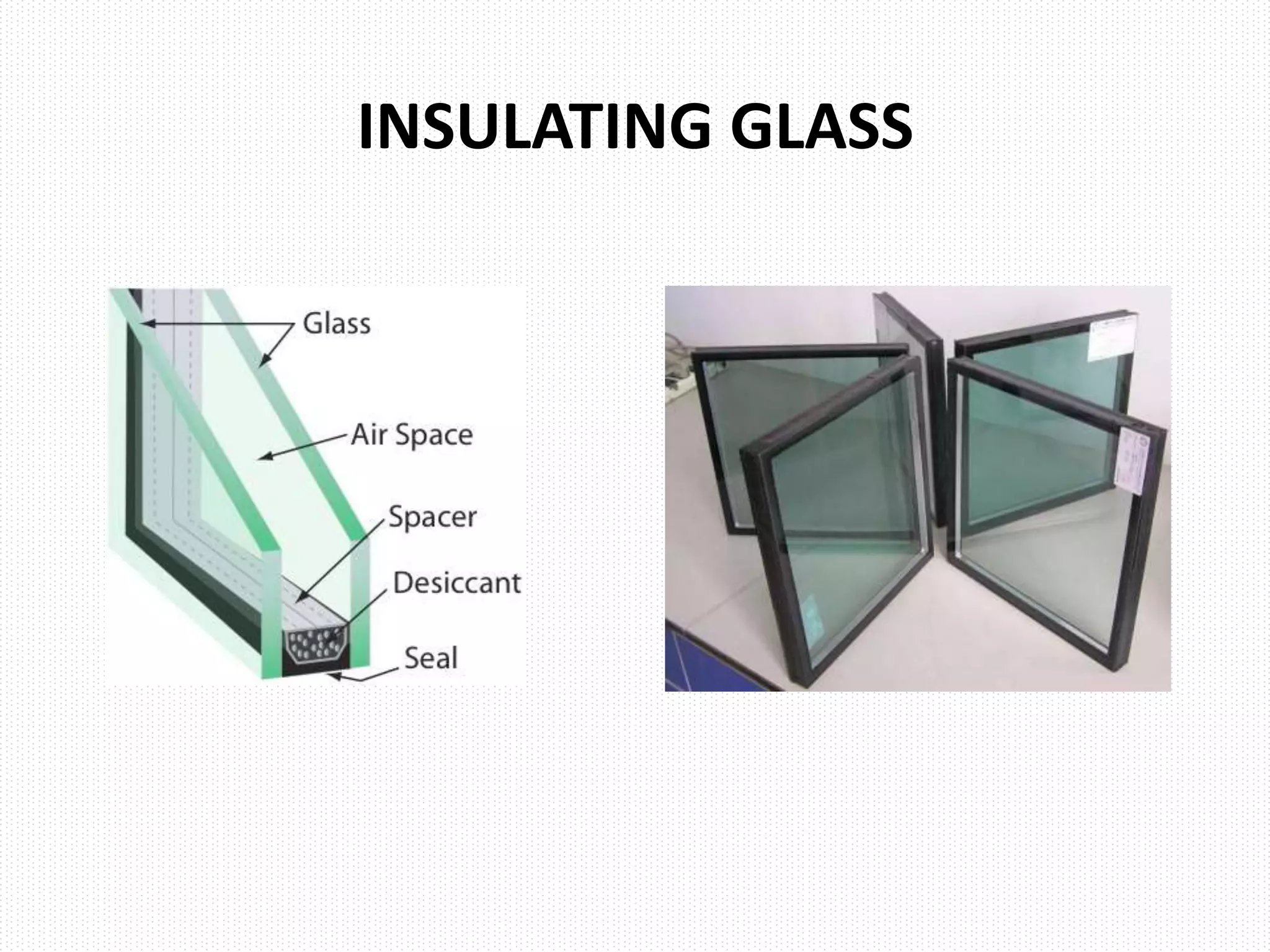 Types of glass | PPTX
