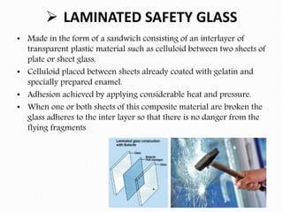 Types of glass | PPTX