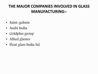 Types of glass | PPTX