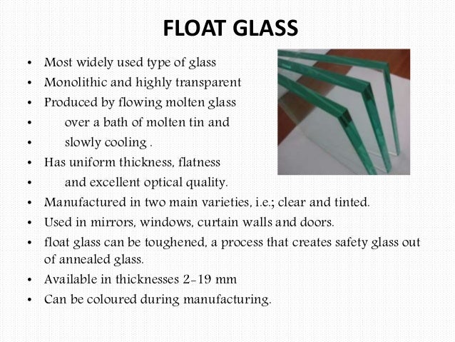 Types of glass