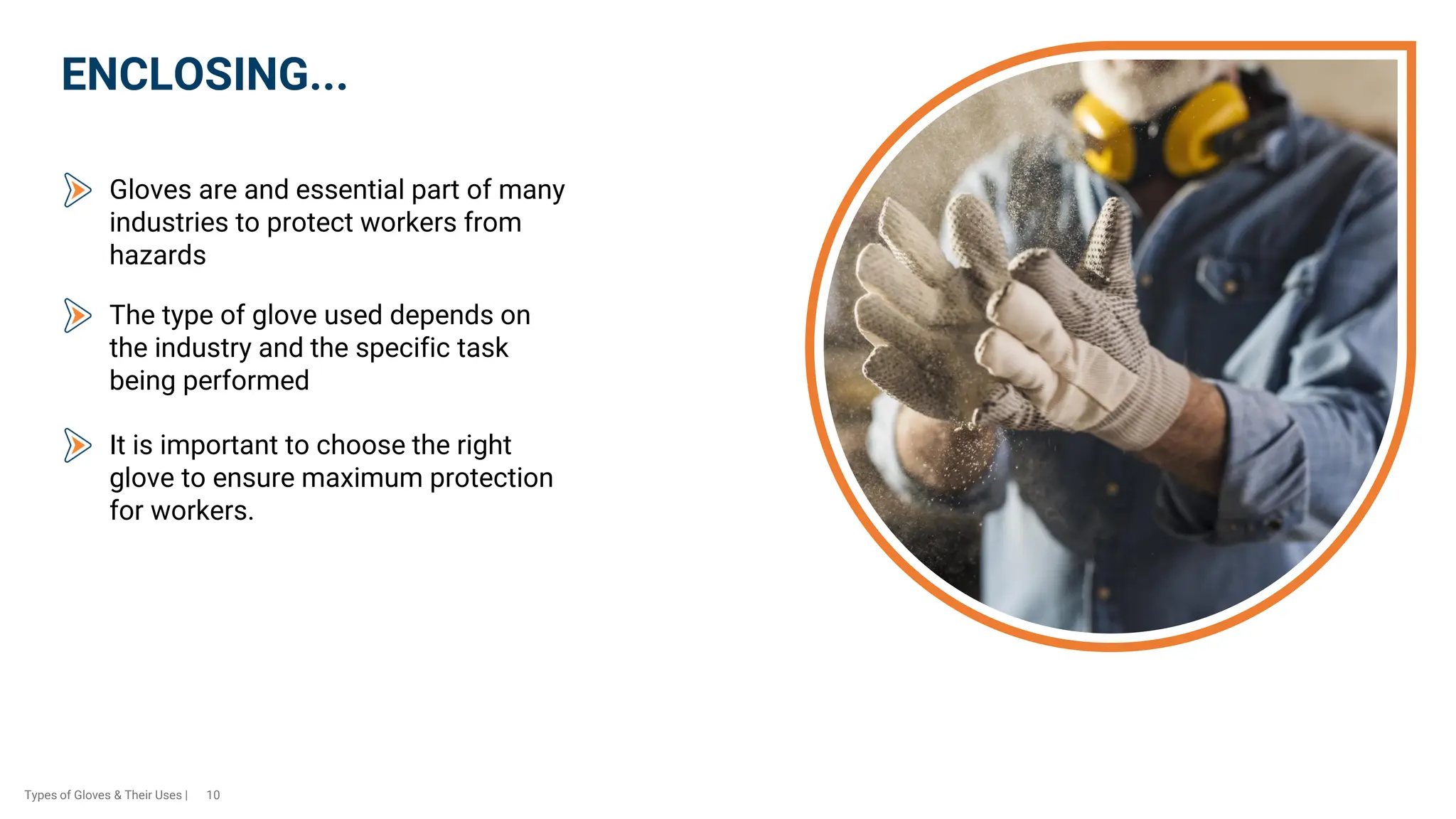Types of Gloves & Their Uses - TEH EHS Solution | PDF