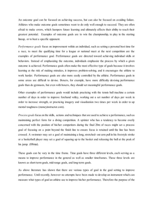 Psychometrics of Types of goal Scale (TGS) | DOCX